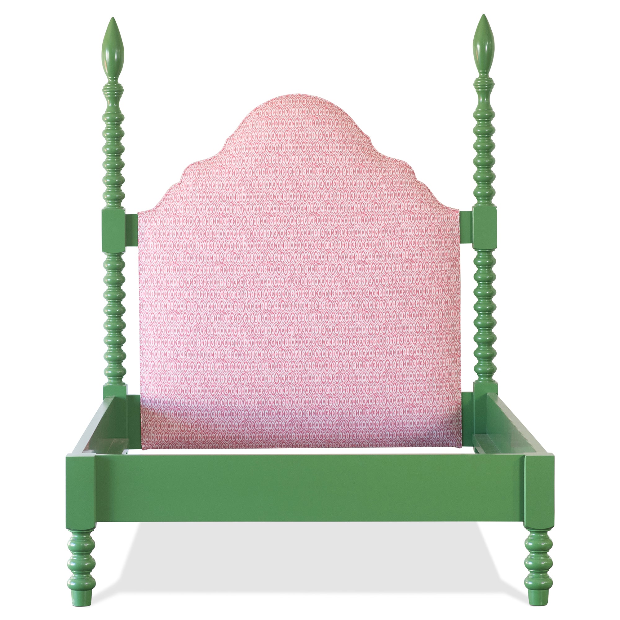 Gwenny Upholstered Spindle Bed, Low Footboard – THE BEAUTIFUL BED COMPANY