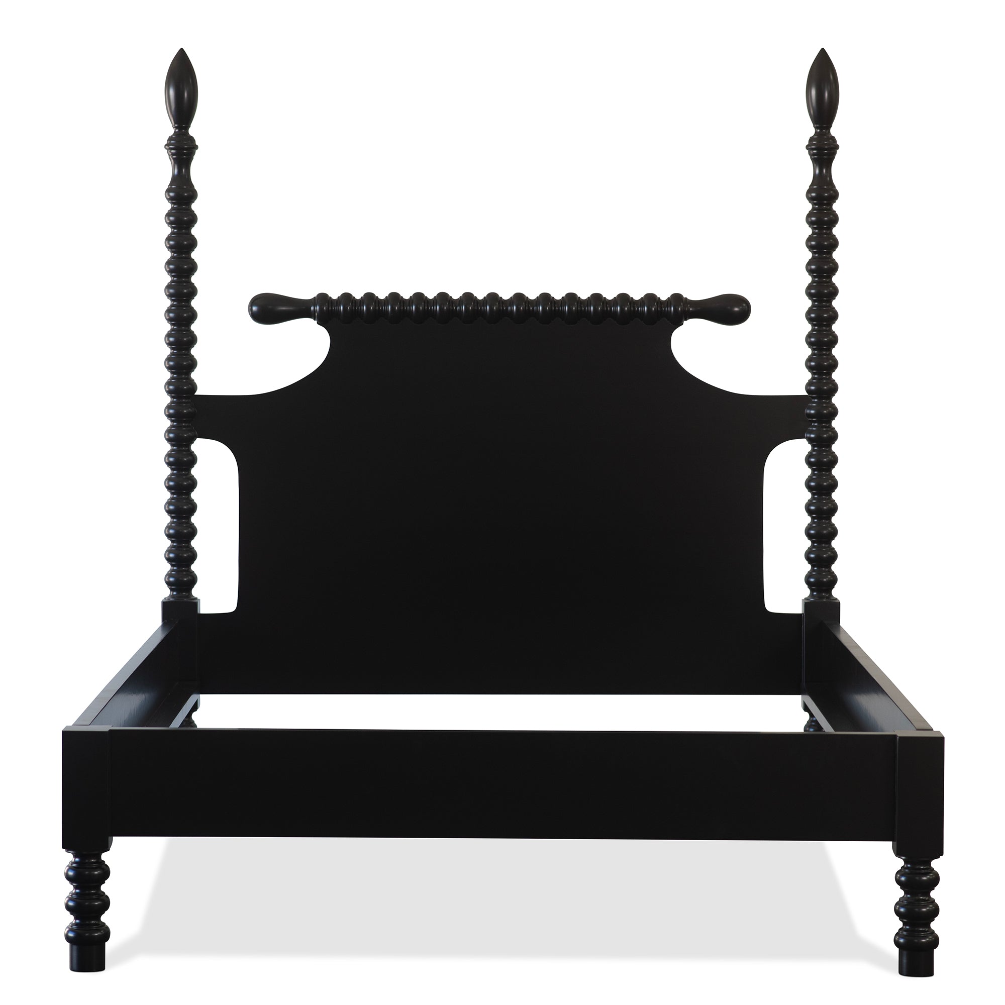 Gwendoline Spindle Bed, Low Footboard – THE BEAUTIFUL BED COMPANY