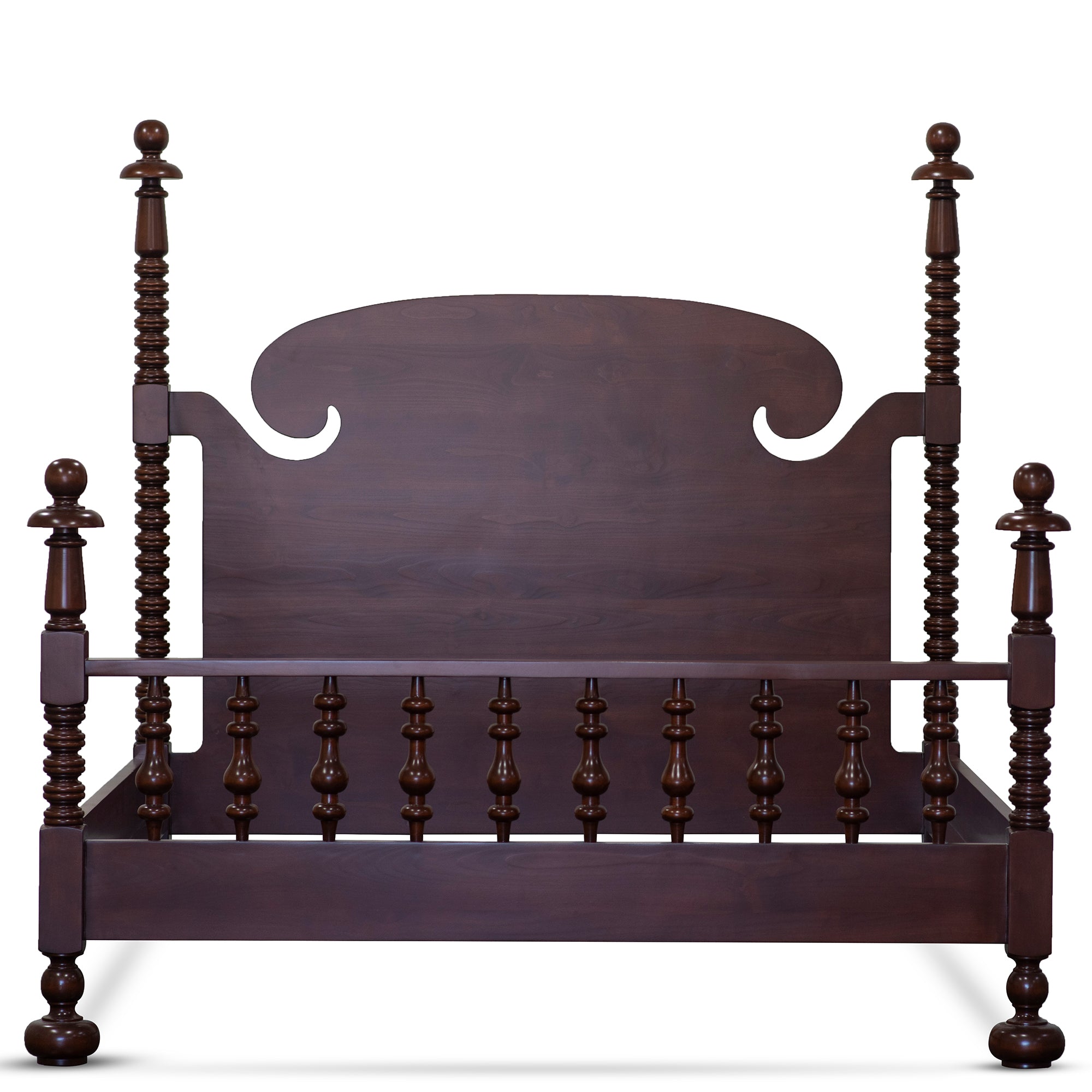 Eugenie J's 4 Poster, Lower Footboard Bed – THE BEAUTIFUL BED COMPANY