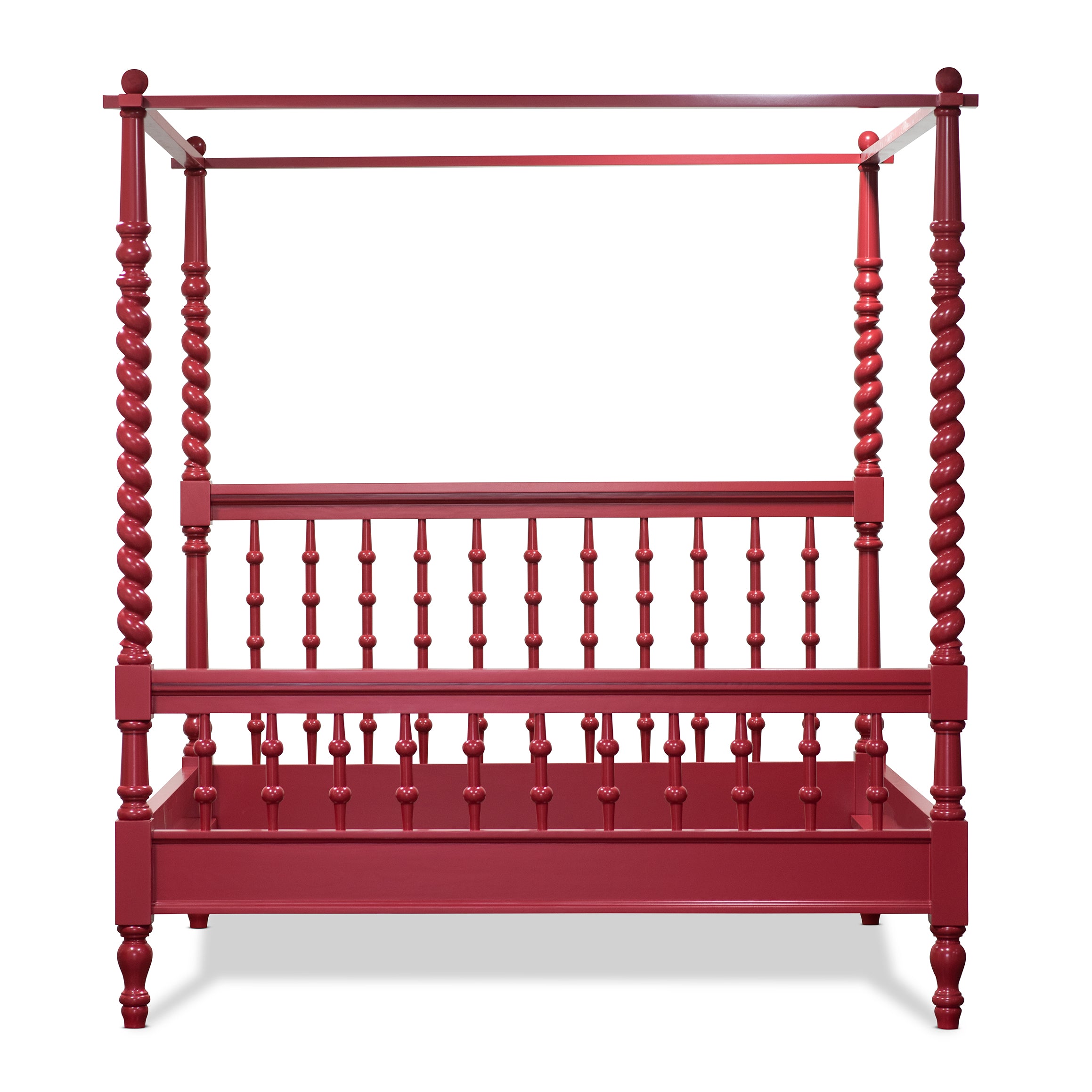 Serena Spool Canopy Poster Bed – THE BEAUTIFUL BED COMPANY