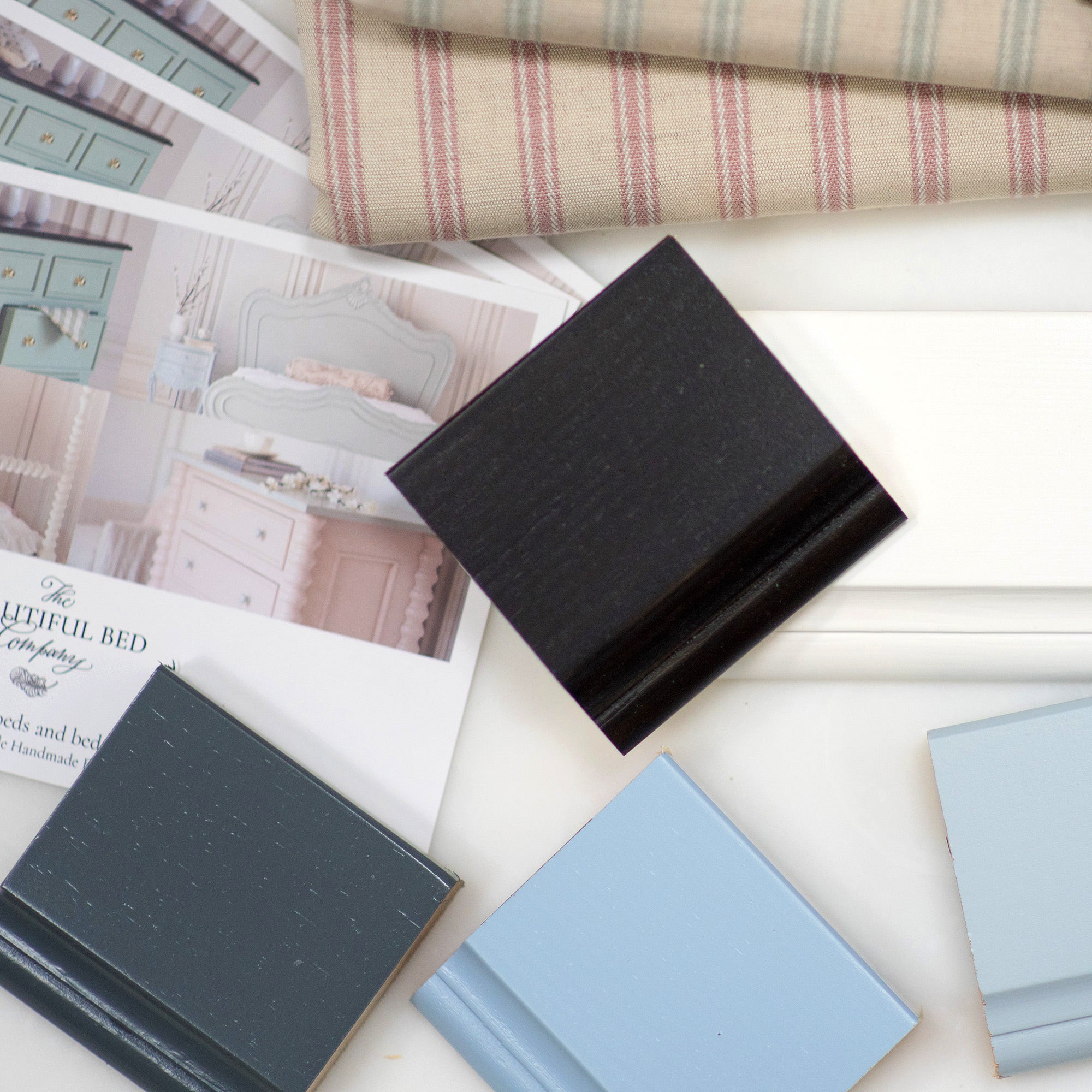 Finish Samples (set of 3) – THE BEAUTIFUL BED COMPANY